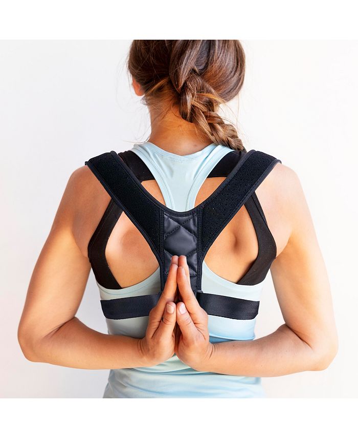 PURSONIC Adjustable Posture Corrector Upper Back, Neck and Clavicle Support - Macy's