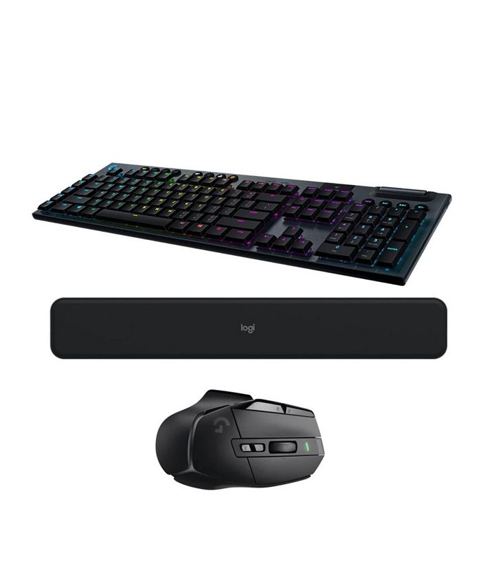 Logitech G G915 LIGHTSPEED RGB Mechanical Gaming Keyboard with Mouse ...