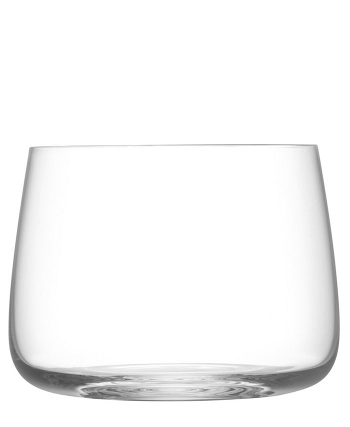 LSA International Metropolitan Stemless Wine Glasses, Set of 4 - Macy's