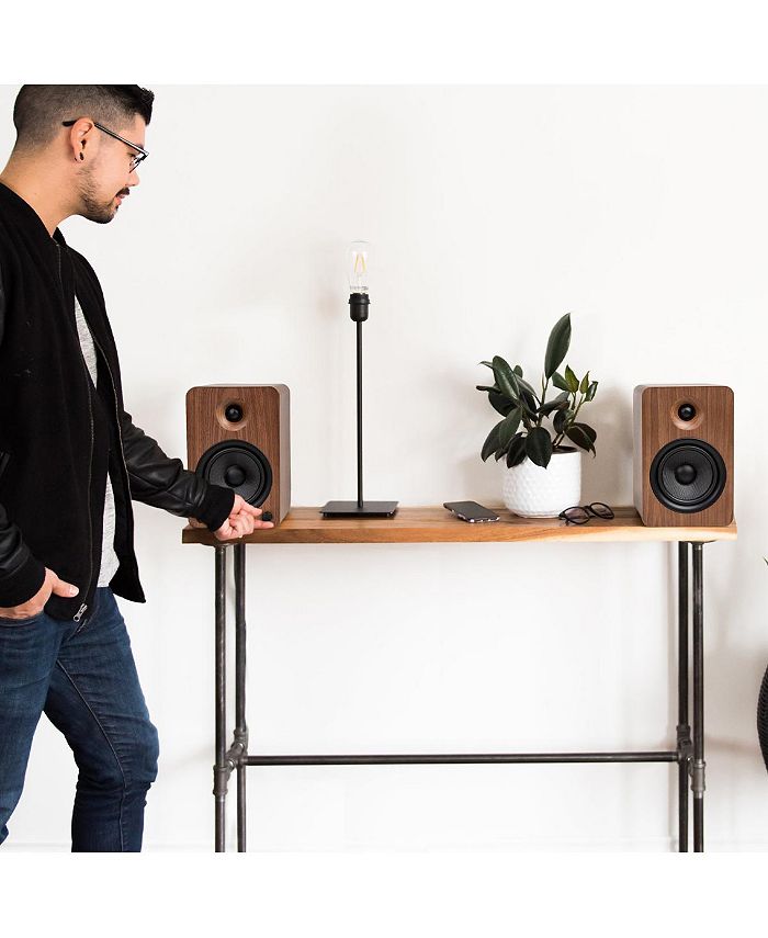 Kanto YU6 Powered Bookshelf Speakers with Built-In Bluetooth - Pair ...