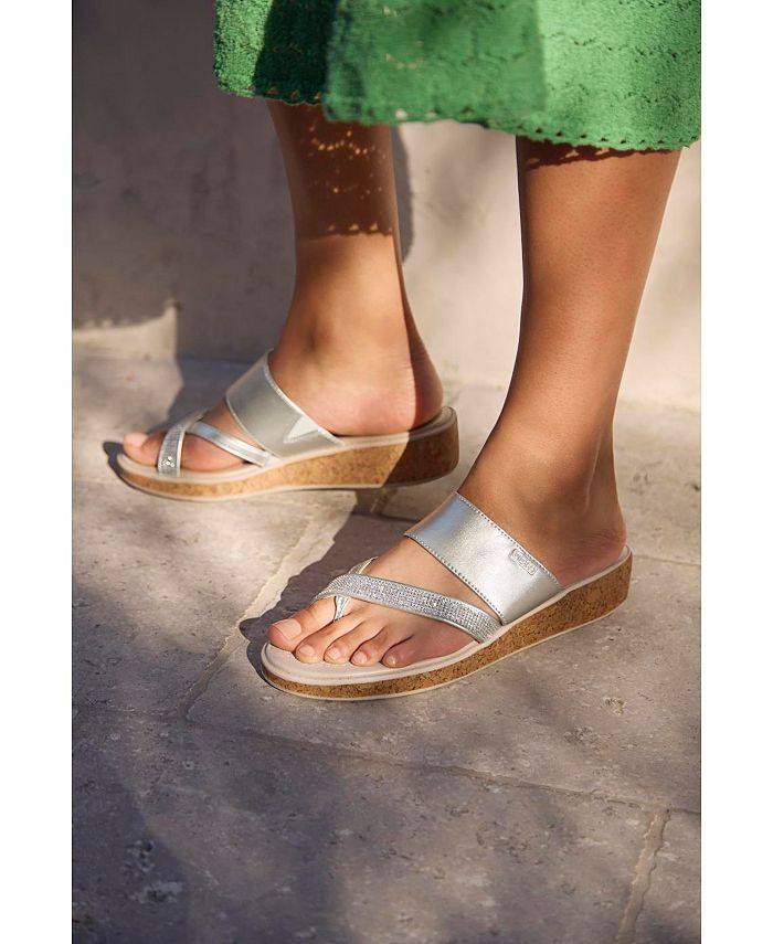 Bzees Bora Bright Washable Thong Sandals - Macy's