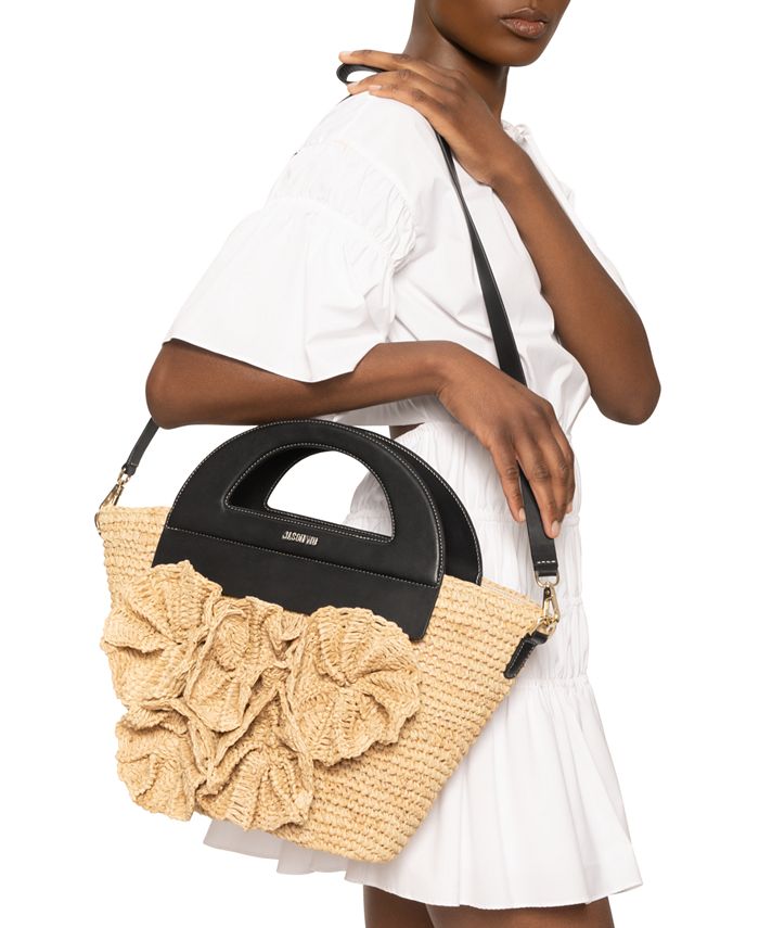 Jason Wu Rose Straw Tote - Macy's