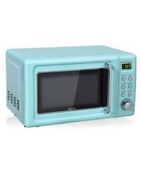 Slickblue 700W Retro Countertop Microwave Oven with 5 Micro Power and ...