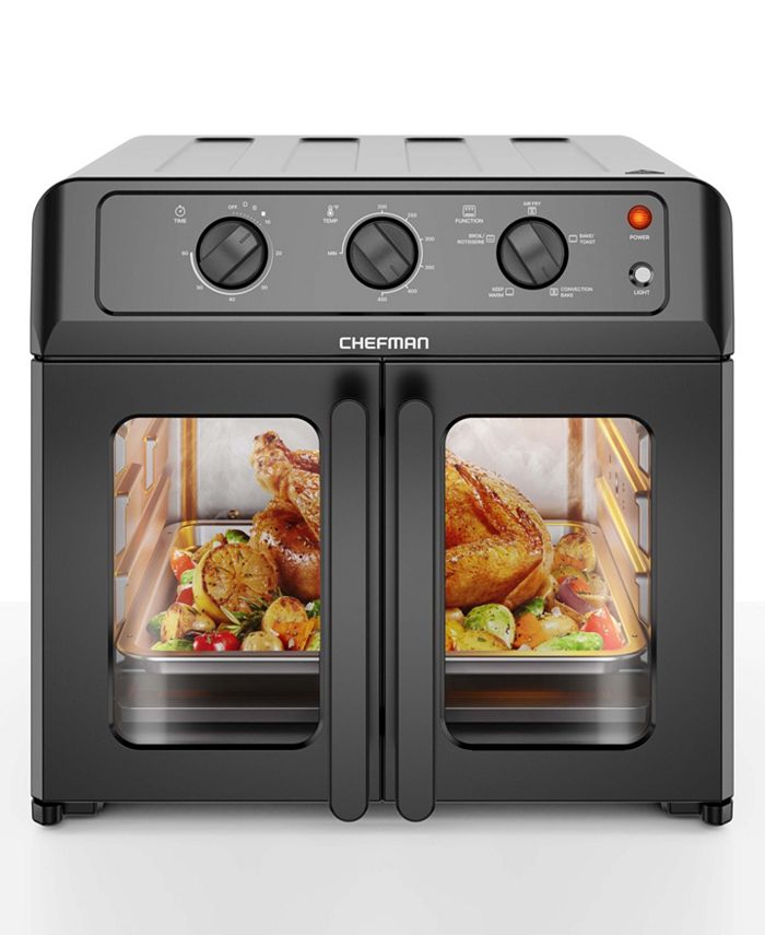 Chefman 26 Quart XL Air Fryer Oven with French Doors - Macy's