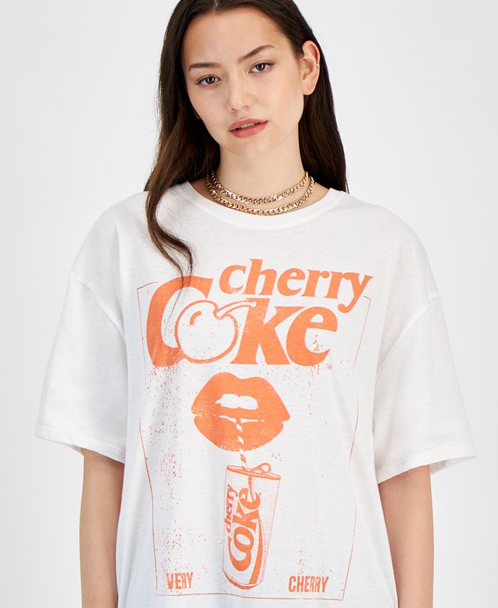 Grayson Threads, The Label Juniors' Cherry Coke Graphic T-Shirt - Macy's
