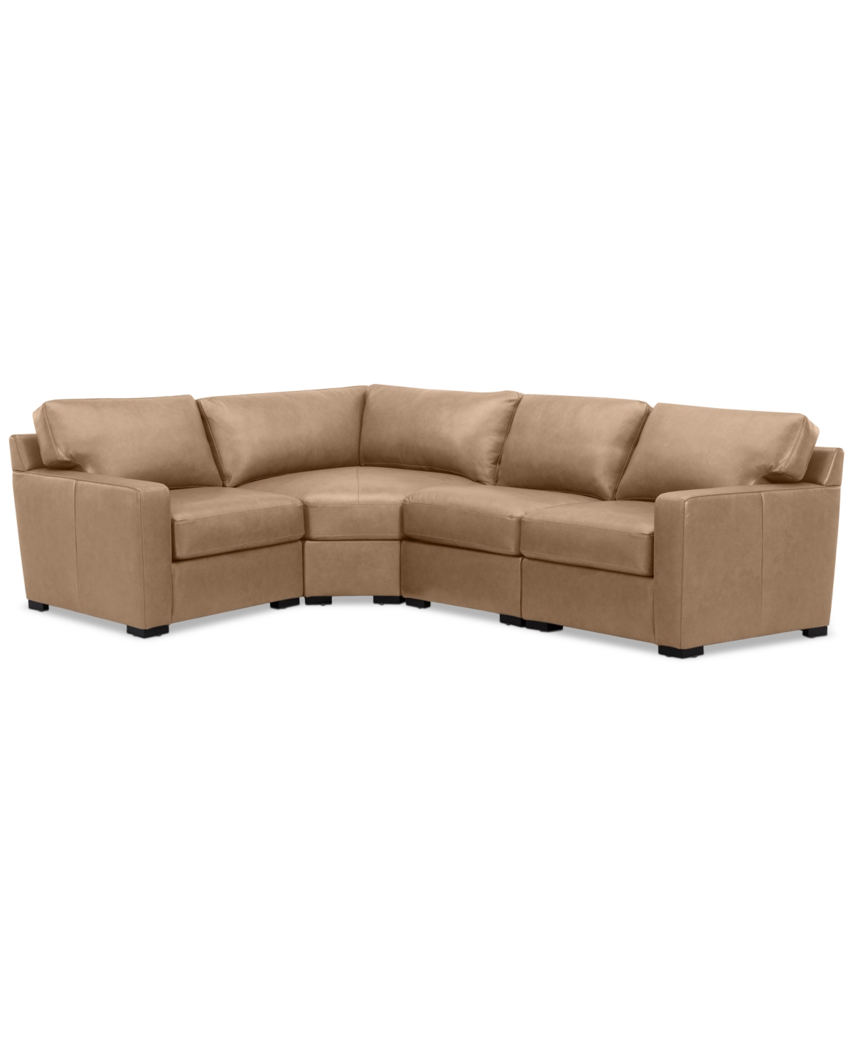 Click here for Radley 113 4-Pc. Leather Wedge Sectional  Created... prices