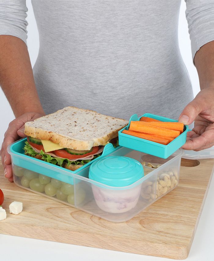 Sistema To Go Divided Bento Lunch Box Food Container - Macy's