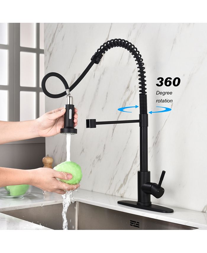 Simplie Fun Kitchen Faucet With Pull Out Sprayer - Macy's