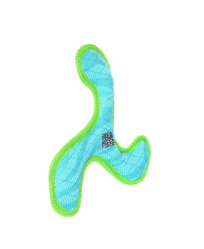 DuraForce Boomerang Tiger Blue-Green, Dog Toy - Macy's