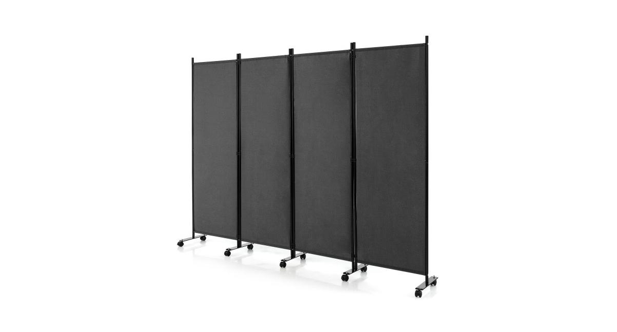 Click here for Slickblue 4-Panel Folding Room Divider 6 Feet Roll... prices