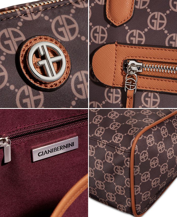 Giani Bernini Logo Large Nylon Tote, Created for Macy's - Macy's