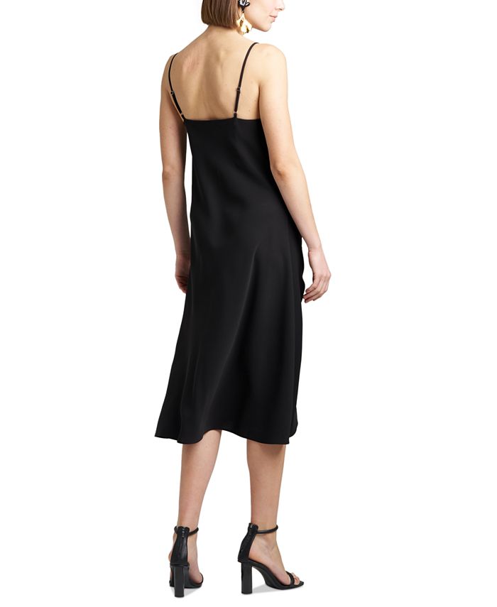 Natori Women's V-Neck Sleeveless Scuba Crepe Midi Dress - Macy's