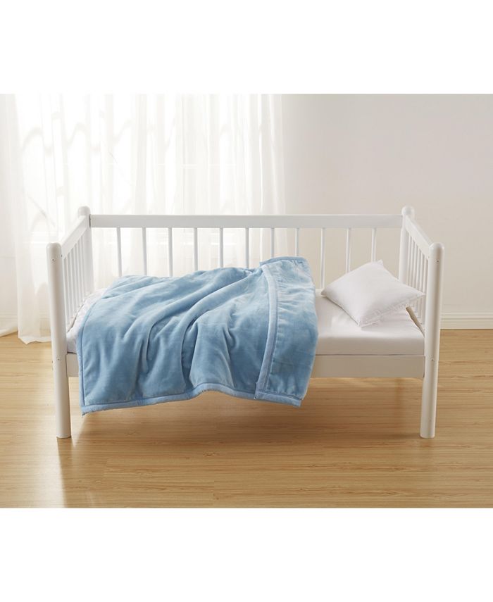 Clara Clark Ultra Plush and Cozy Toddler & Baby Raschel Mink Blanket ...