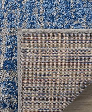 Safavieh Adirondack 116 Blue and Silver 9' x 12' Area Rug - Macy's