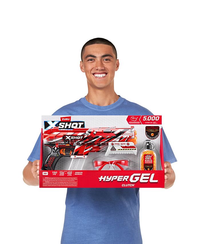 X-Shot Hyper Gel Clutch Blaster 5,000 Hyper Gel Pellets - Macy's