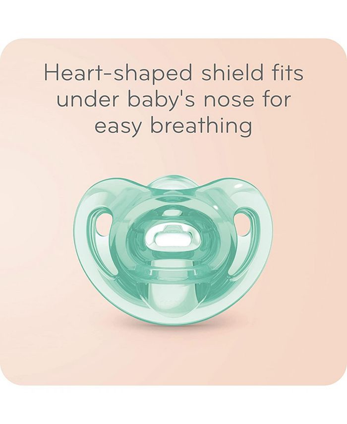 NUK Toddler Comfy Pacifiers, 6-18 Months, 6 Pack, Green - Macy's