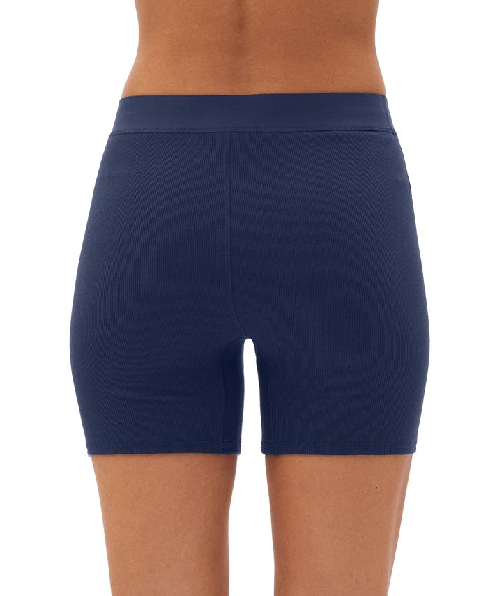 GAP GapBody Women's Logo Comfort High-Waist Shorts GPW01070 - Macy's