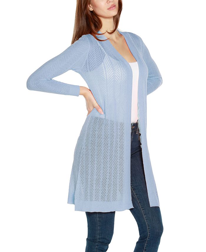 Belldini Women's Lightweight Duster Cardigan Sweater - Macy's