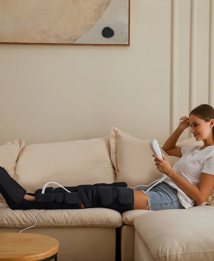 Homedics Real Relief Full Leg Air Compression System - Macy's