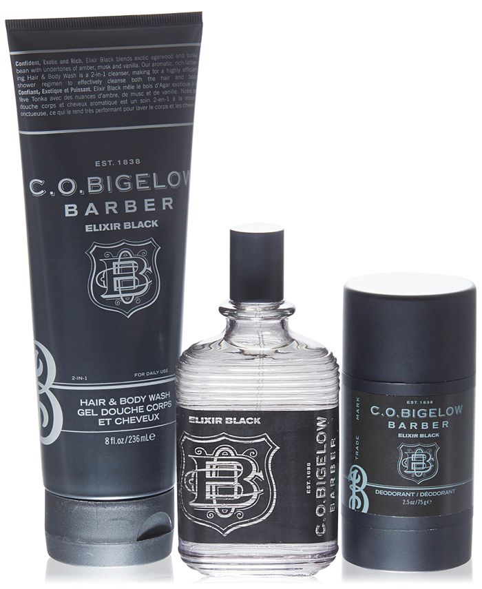 Proraso C.O. Bigelow Elixir Black Hair & Body Wash, 8 oz. - Macy's