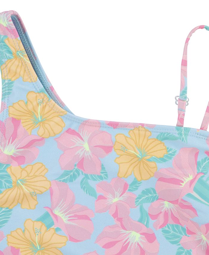 Hurley Big Girls Cut Out One Piece Swimsuit - Macy's