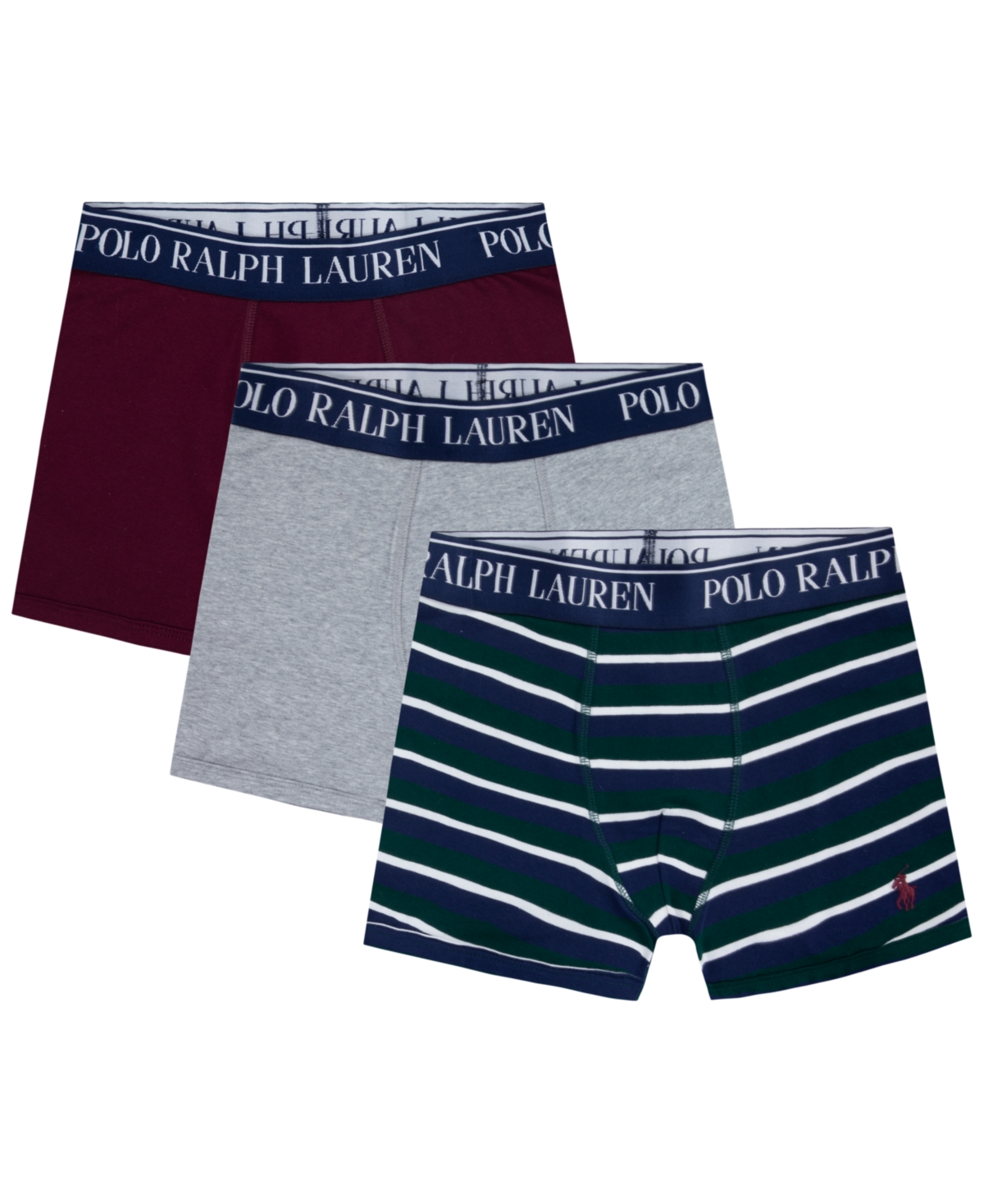 Click here for Polo Ralph Lauren Big Boys Cotton Stretch Boxer Br... prices