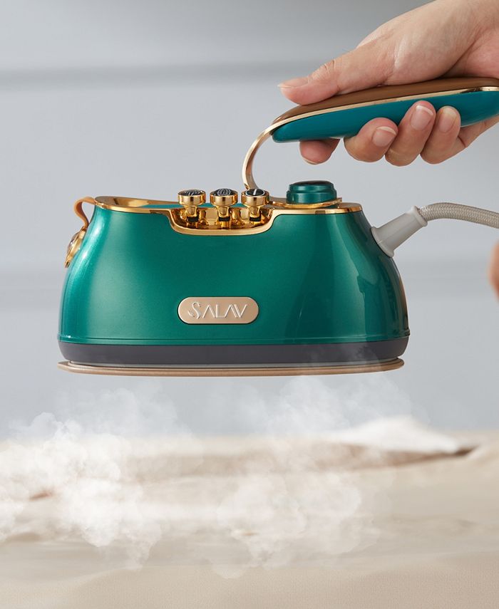 SALAV Retro Edition Duopress Handheld Steamer Iron and Fabric Shaver ...