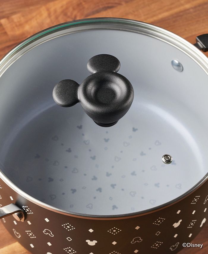 Farberware Disney Monochrome 5.5 Quart Ceramic Nonstick Stockpot with ...