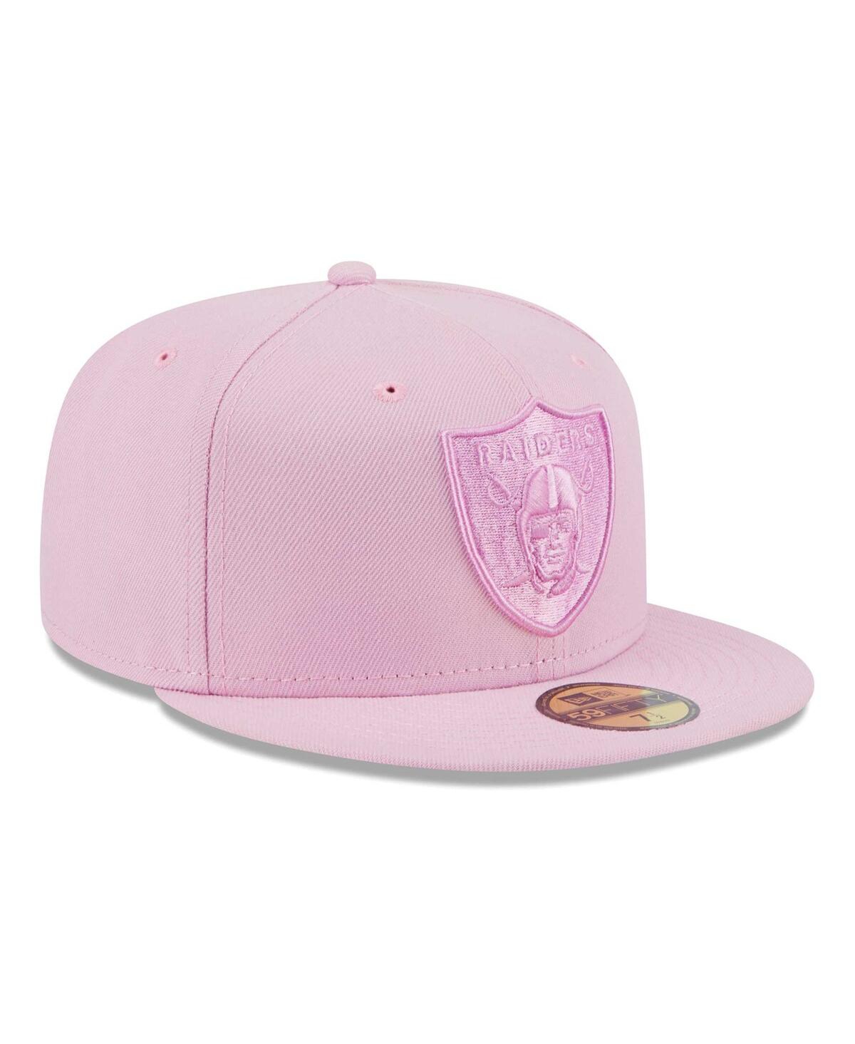 New Era Pink Las Vegas Raiders Color Pack 59fifty Fitted Hat | ModeSens