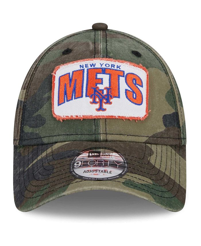 New Era Men's Camo New York Mets Gameday 9forty Adjustable Hat - Macy's