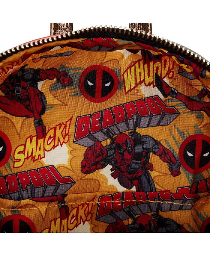 Loungefly Deadpool Metallic Cosplay Mini Backpack - Macy's