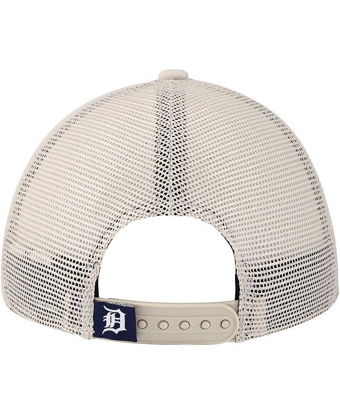 New Era Men's Stone Detroit Tigers Game Day 9twenty Adjustable Trucker ...