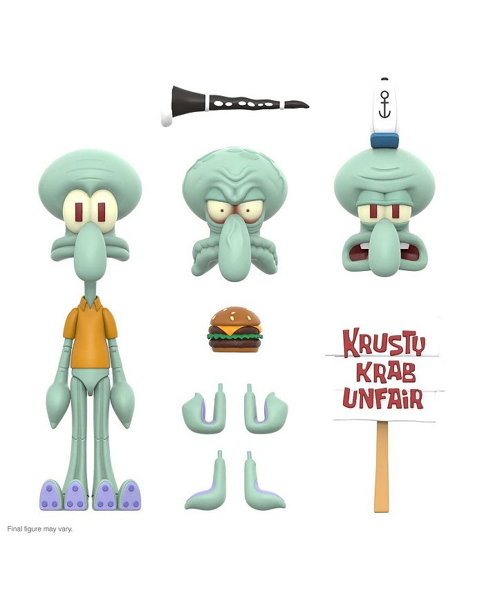 Super 7 Super7 Squidward Tentacles SpongeBob SquarePants ULTIMATES ...
