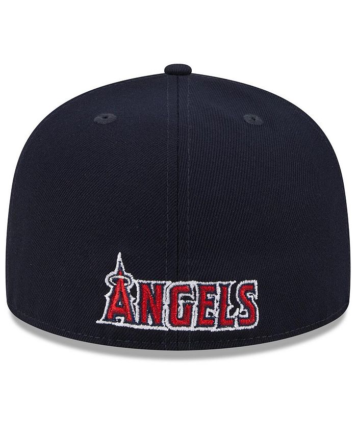 New Era Men's Red/Navy Los Angeles Angels Gameday Sideswipe 59fifty ...