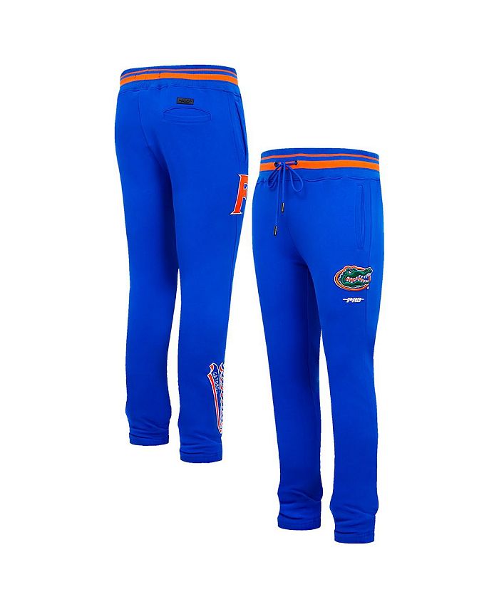 Pro Standard Men's Royal Florida Gators Script Tail Fleece Sweatpants ...