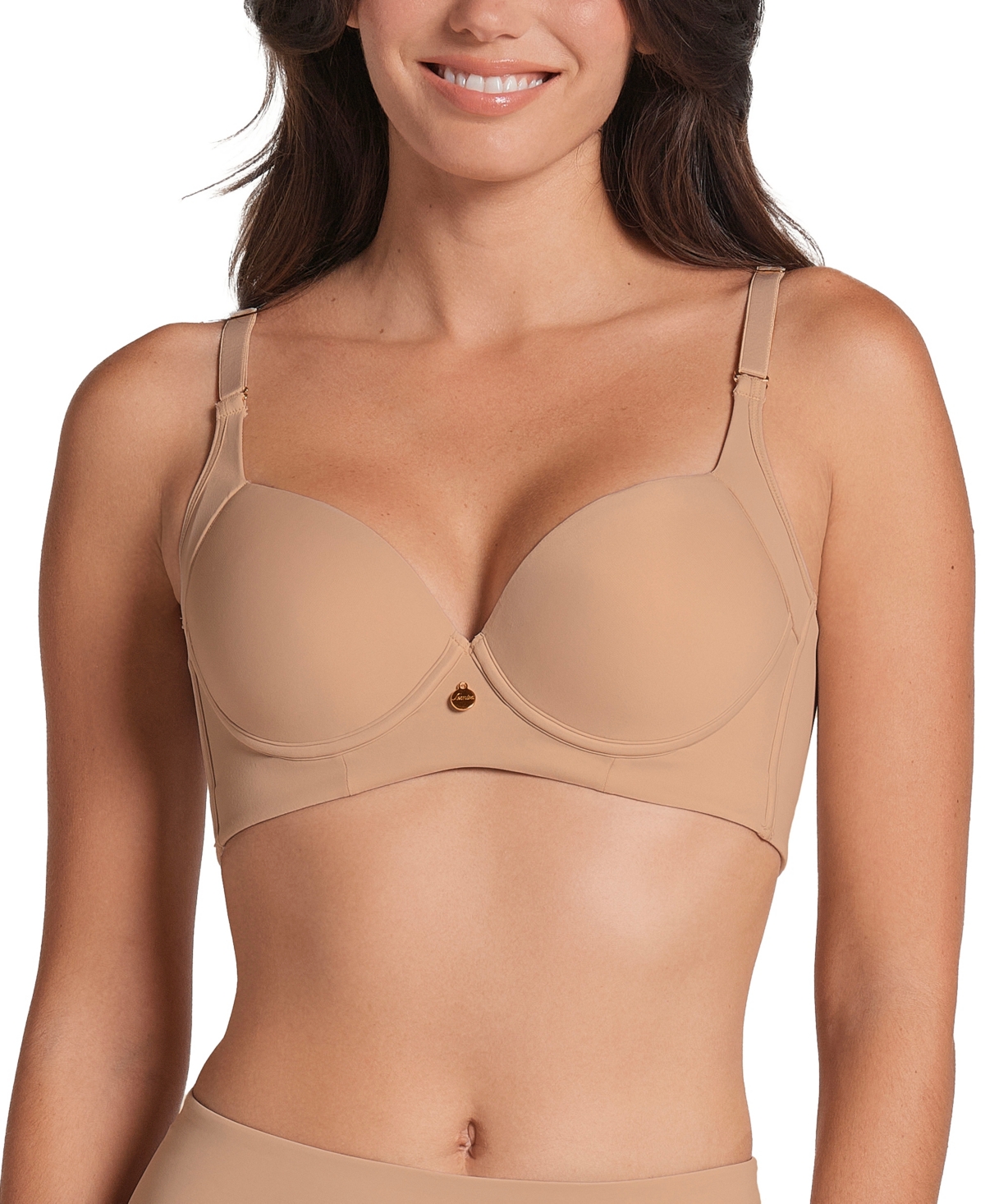 Click here for Leonisa Back Smoothing Bra with Soft Full Coverage... prices