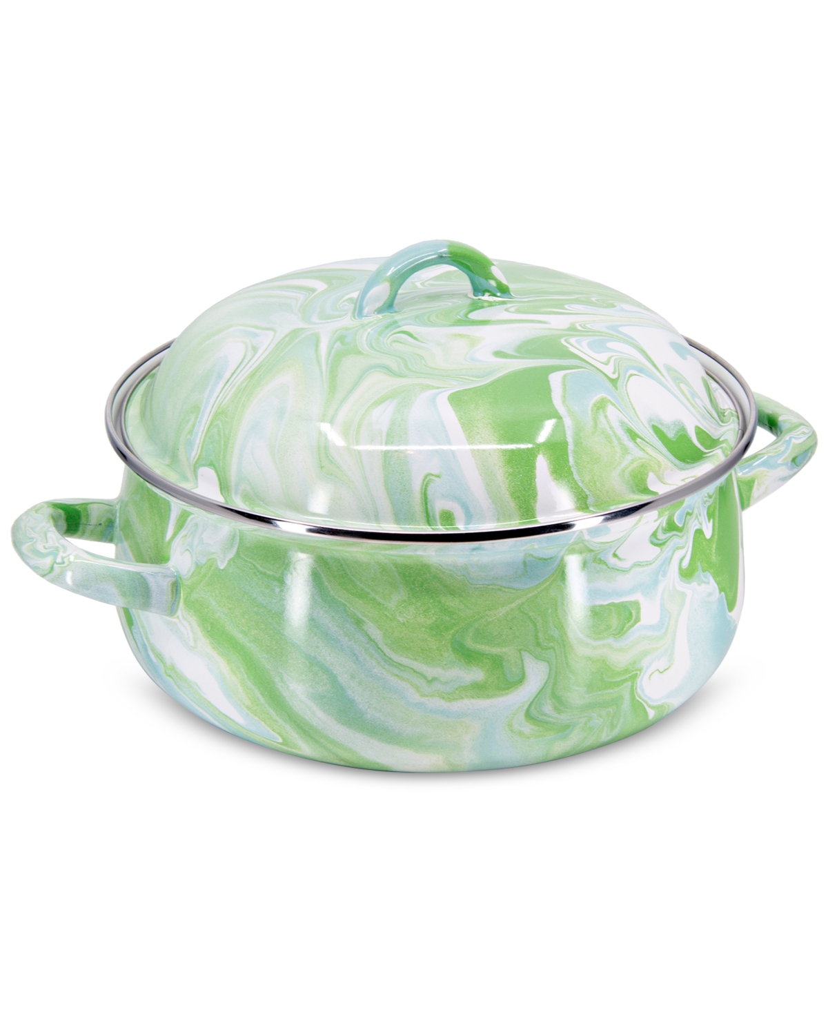 Click here for Golden Rabbit Modern Monet 4-Qt. Dutch Oven - Mult... prices