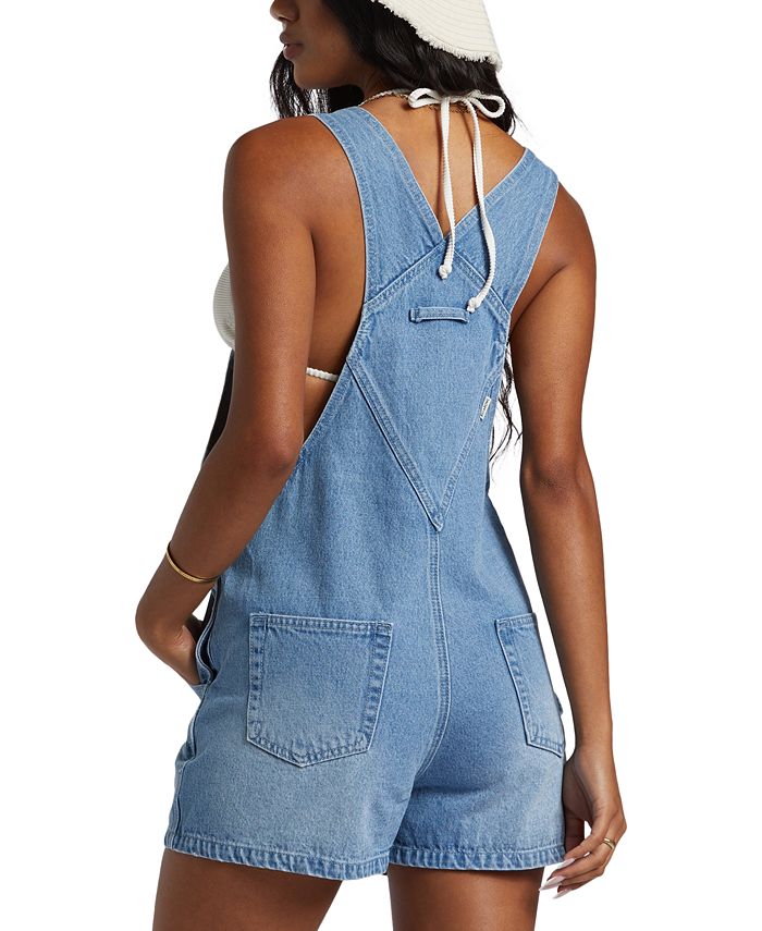 Billabong Juniors' Sand Canyon Denim Overalls - Macy's