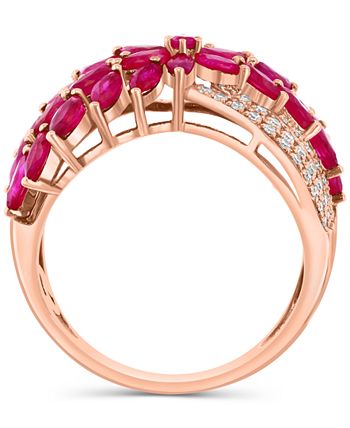 EFFY Collection EFFY® Ruby (2-3/8 ct. t.w.) & Diamond (5/8 ct. t.w ...