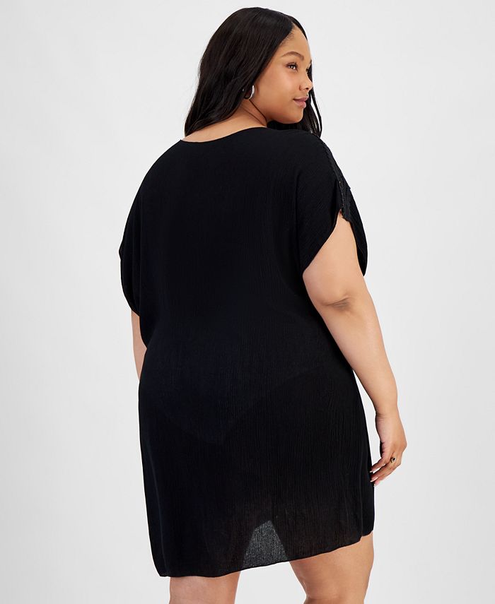 Becca ETC Plus Size Globe Trotter Tassel Tie Kimono - Macy's
