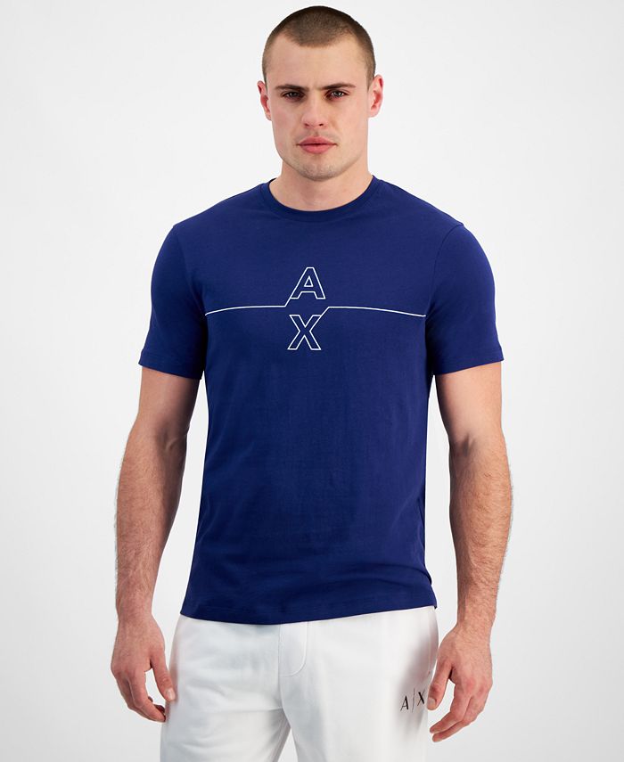 A|X Armani Exchange Men's Logo T-Shirt, Created for Macy's - Macy's