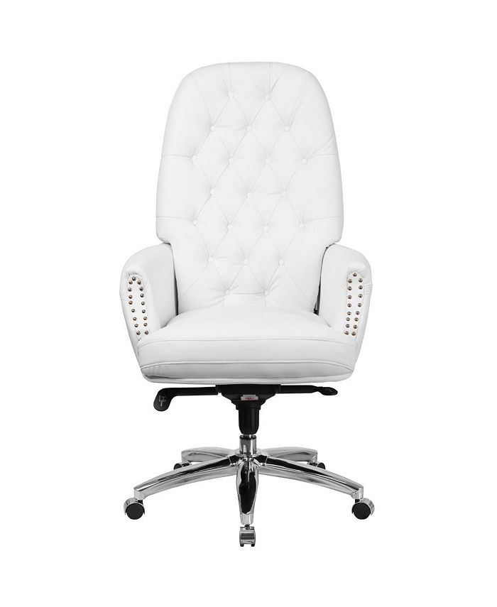MERRICK LANE Yennefer Office Chair With Ergonomic Lumbar Support And ...