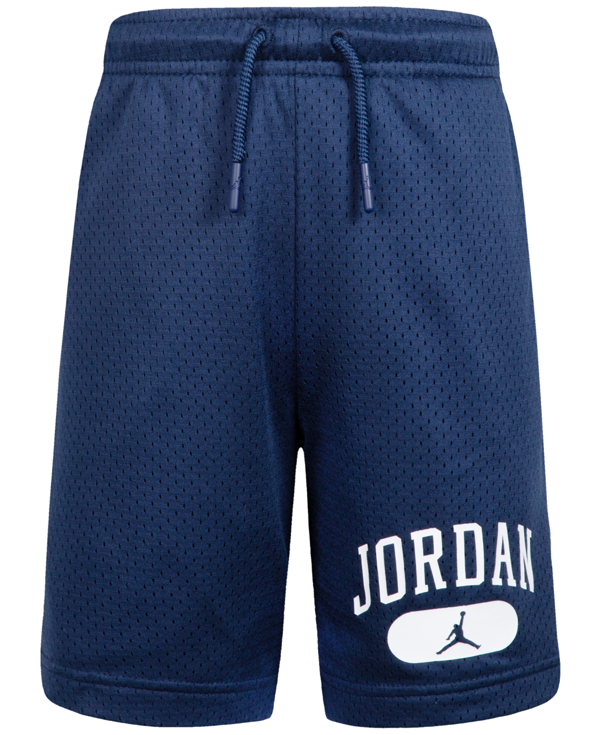 Click here for Jordan Big Boys Mesh Logo Shorts - Midnight Blue prices
