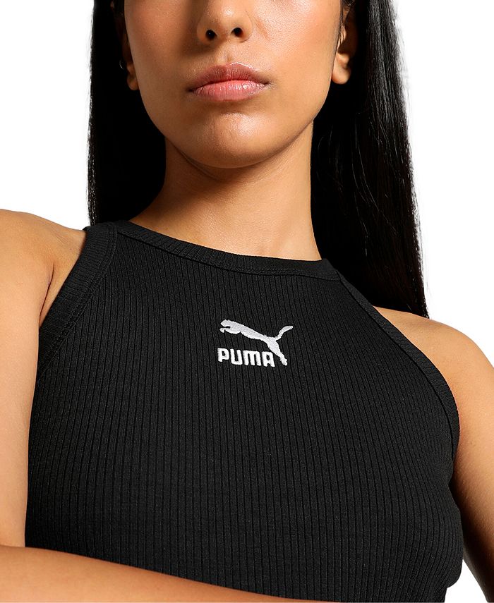 Puma Women's Classic Ribbed Slim Tank - Macy's