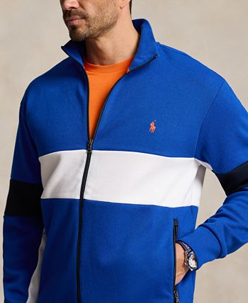 Polo Ralph Lauren Men's Big & Tall Double-Knit Track Jacket - Macy's