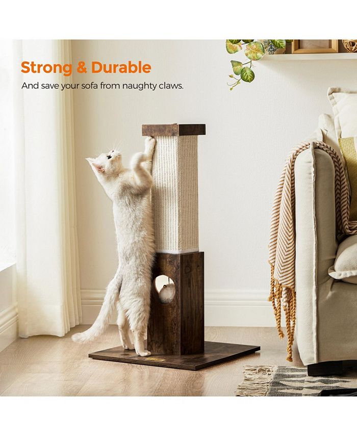 Slickblue Cat Scratching Post, Cat Scratcher for Indoor Cats, Furniture ...