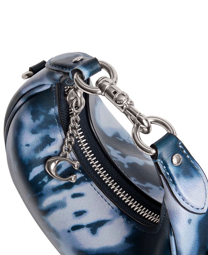 COACH Jonie Tie-Dye-Print Mini Leather Bag - Macy's