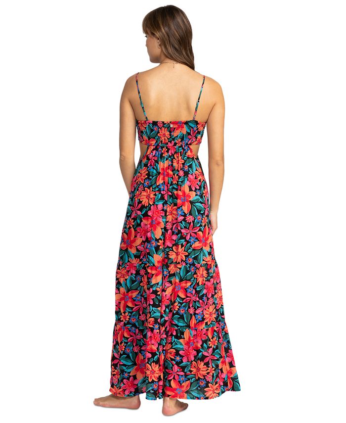 Roxy Juniors' Hot Tropics Cutout Maxi Dress - Macy's