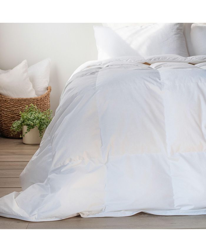 Bokser Home All Season Feather & Down Duvet Comforter Insert - King/Cal ...