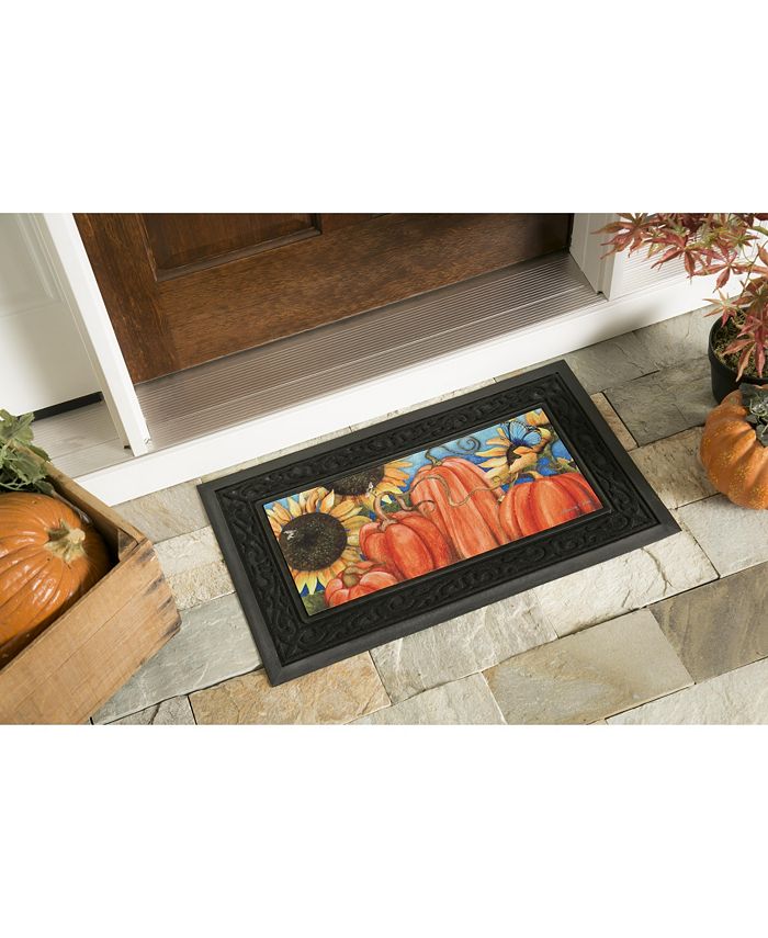 Evergreen Indoor Outdoor Doormat Bundle Set of 5 - Frame and 4 Welcome ...